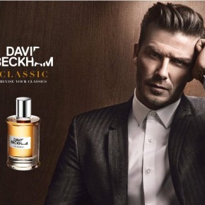 David Beckham Classic Fragrance Ad Campaign