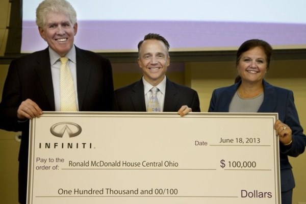 Infiniti Gives More Than US$1 Million To Charity